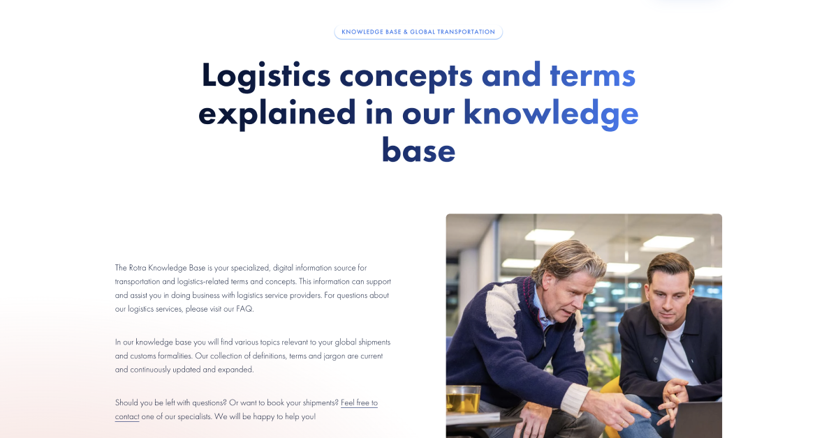 Global Transportation Logistics Concepts Explained | Rotra